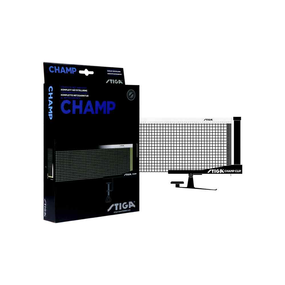Set De Net Y Poste Champ Clip Stiga – Central Sports